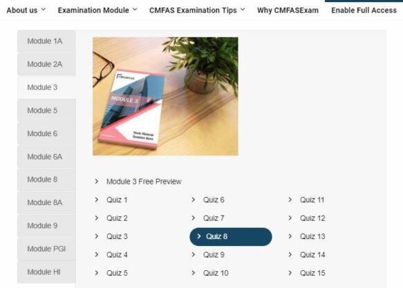 Enable full access for CMFAS exam bank | Past Paper | Study materials ...